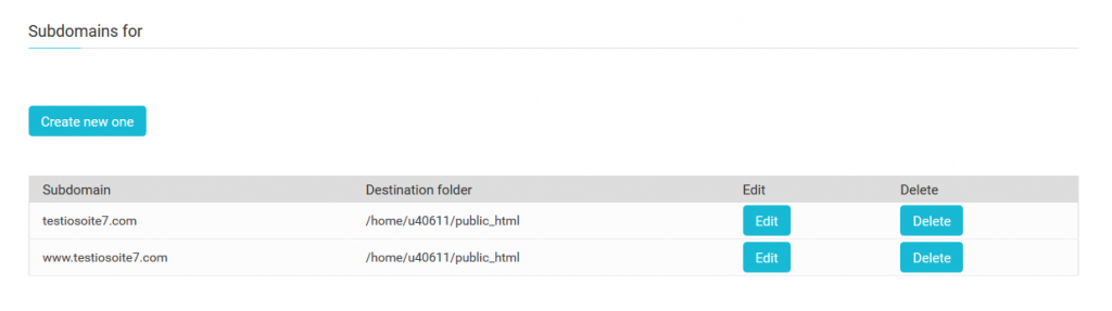Subdomains - Shellit.org